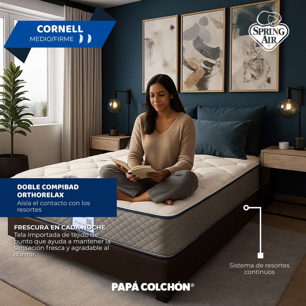 Colchón Cornell – Spring Air – Papá Colchón